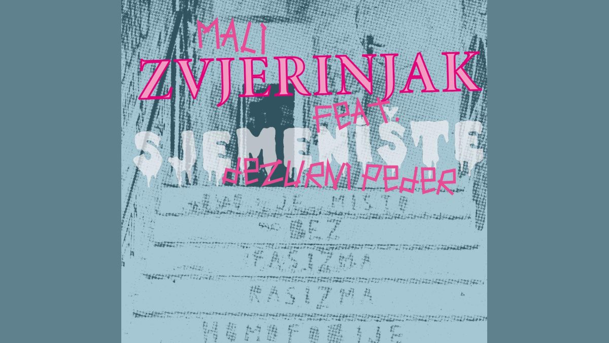 mali ZVJERINJAK u dvorištu Kluba Kocka - LGBT Centar Split